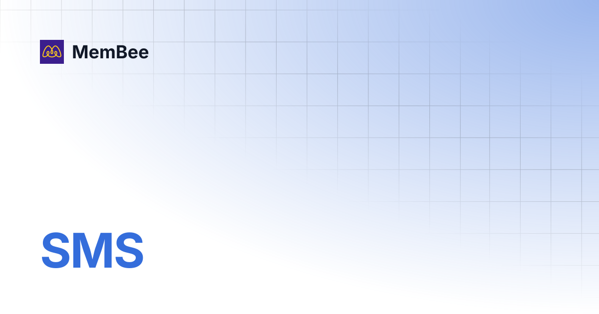 SMS | Hướng dẫn sử dụng | MemBee
