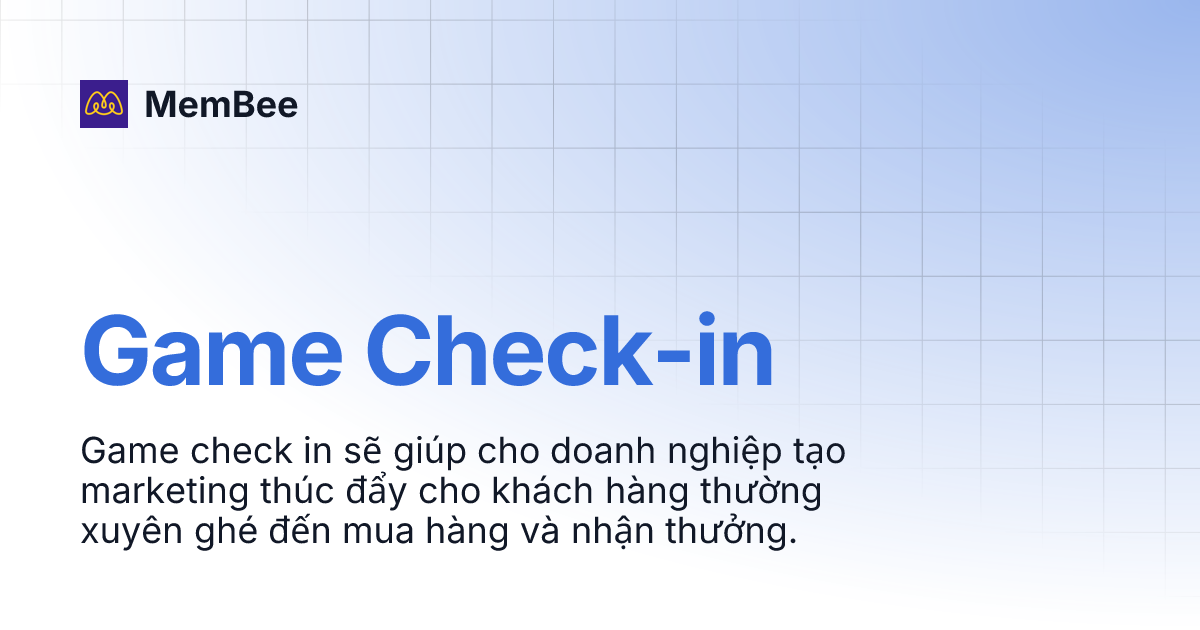 Game Check-in | MemBee